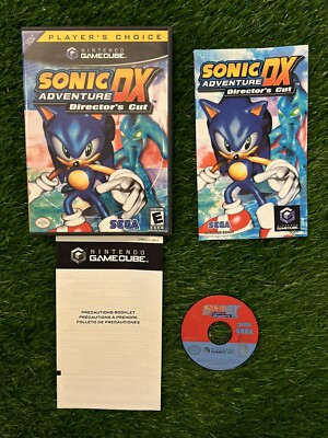 Sonic Adventure DX: Director's Cut (Nintendo GameCube, 2003) CIB Tested ...