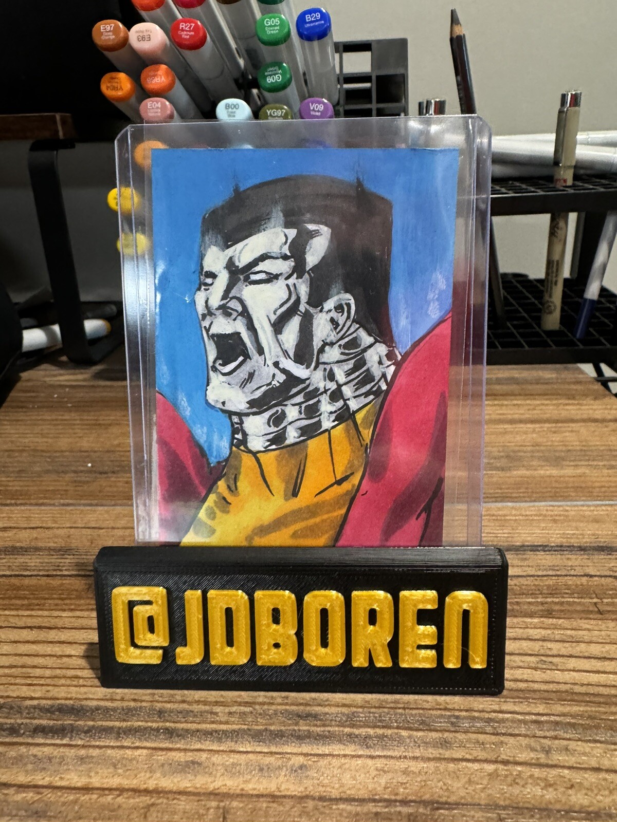 Colossus Artist Sketch Card 1/1 | eBay