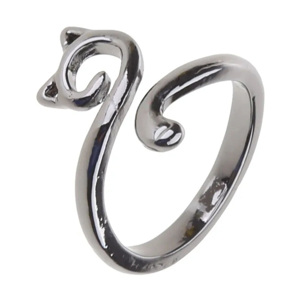 Yarn Ring Cat Kitty Ears Adjustable Size Crochet Ring Beginner Knitting UKUKUK | eBay