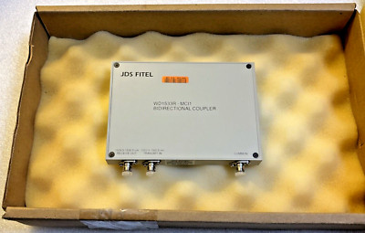 NEW OLD STOCK JDS Fitel Bidirectional Fiber Optic Coupler WD1533R-MCI1 ...