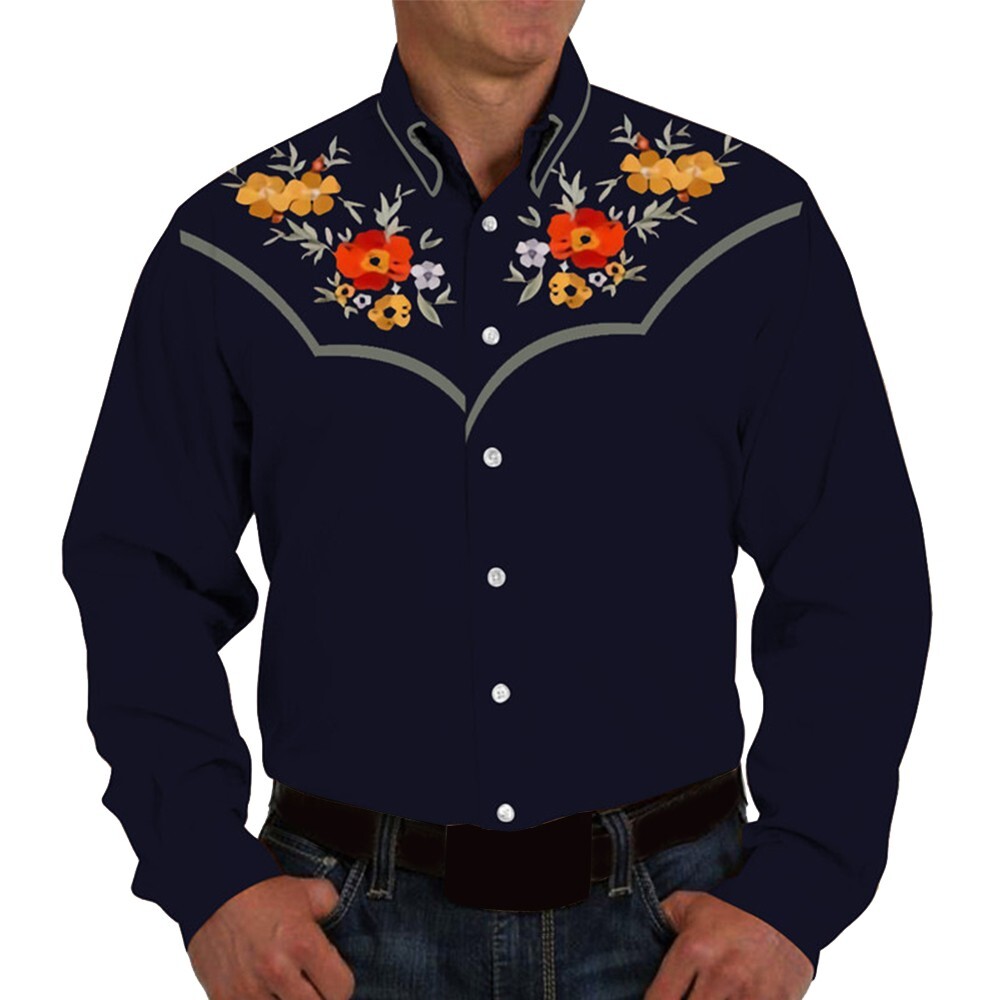 Practical Men Shirt Shirts Business Casual Comfort Dress Shirt Fashion ...