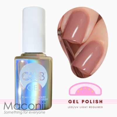 Color Club GEL Get a Mauve On It Muted Mauve-Brown Creme Nail Polish ...