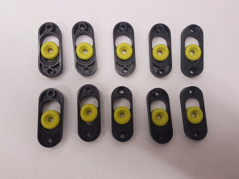 Button-Fix Type 1 Flush, Complete Set (Hafele 262.94.015) Pack of 10 ...