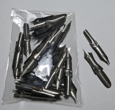 2 Vintage Stub Points Joseph Gillott’s no. 31 Dream Point Flex Dip Pen ...