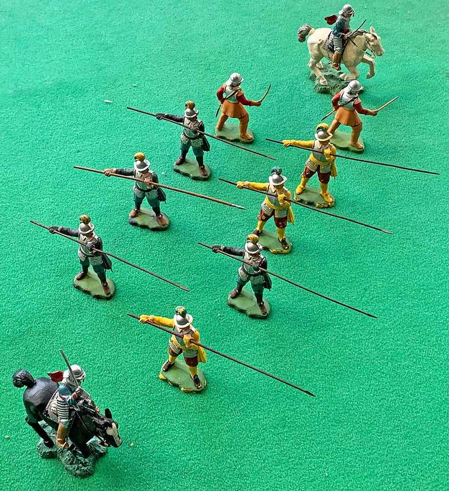 1:32 Britain's Herald - 30 Cavaliers and Roundheads - very good-ex ...