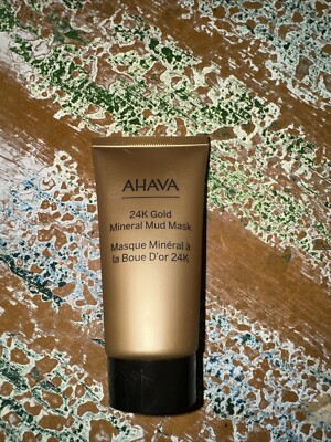 AHAVA 24k Gold Mineral Mud Mask Full Size 1.7oz New & Sealed | eBay