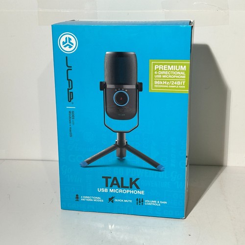 JLab TALK Professional Plug & Play USB Microphone 96kHz/24BIT 4 ...
