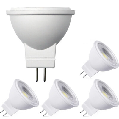 MR11 12VDC LED Bulbs GU4 Bi-Pin Base Energy Saving Halogen Spotlight ...