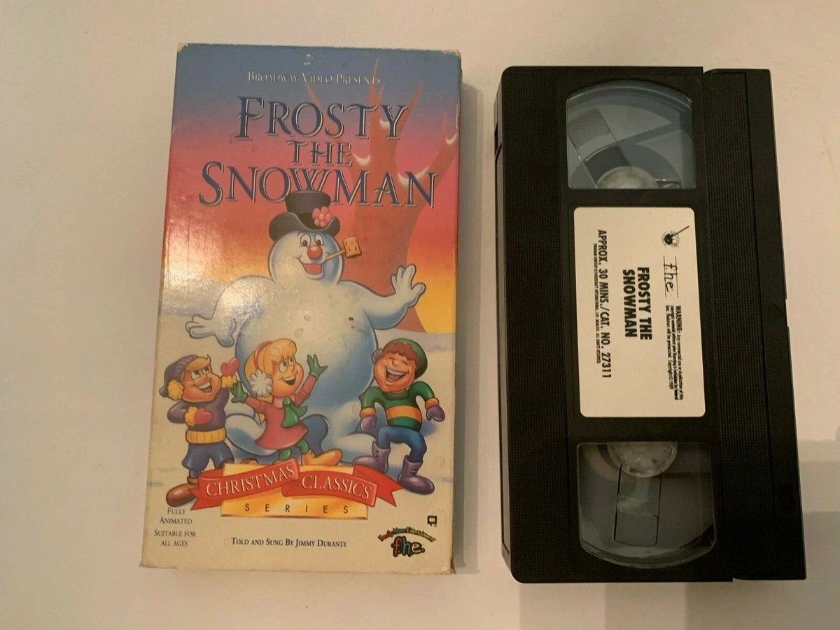 Frosty The Snowman Vhs Ebay