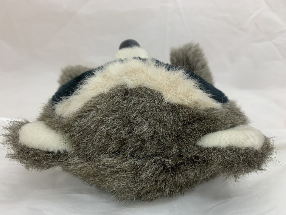 Vintage 1984 Dakin Raccoon Hand Puppet 12" Plush Full Body Teachers ...