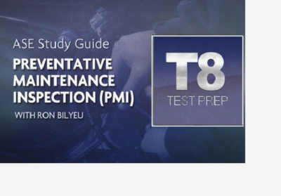 ASE T8- Medium/Heavy Preventative Maintenance Inspection (PMI) / DVD ...