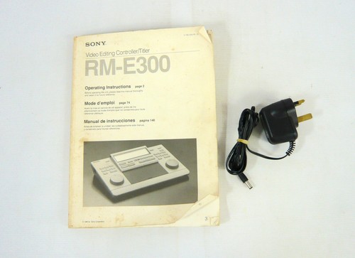 Sony Video Editing Controller/Titler RM-E300 | eBay