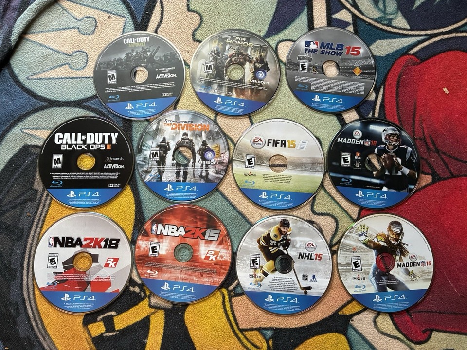 PS4 Game Lot Of 40 Games Boxed And Loose | eBay