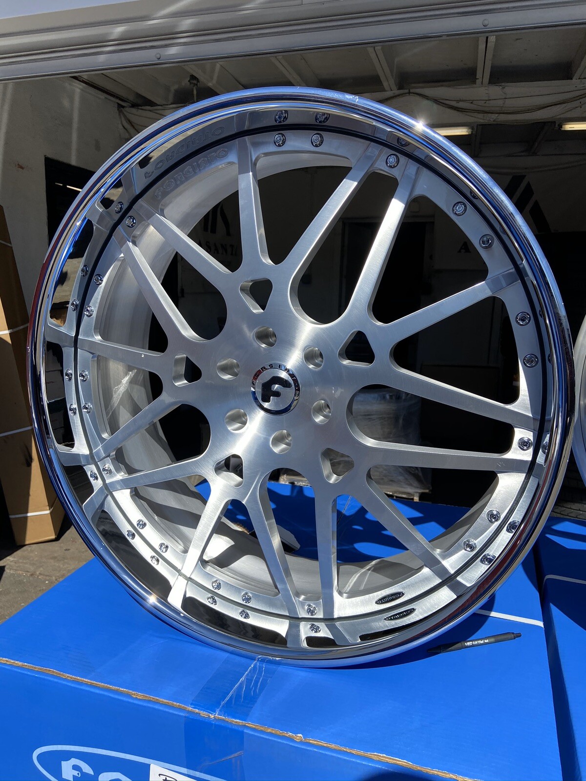 26" FORGIATO WHEEL & TIRE FORGIATO LEXANI ASANTI GIOVANNA FORGIS 6 LUG ...