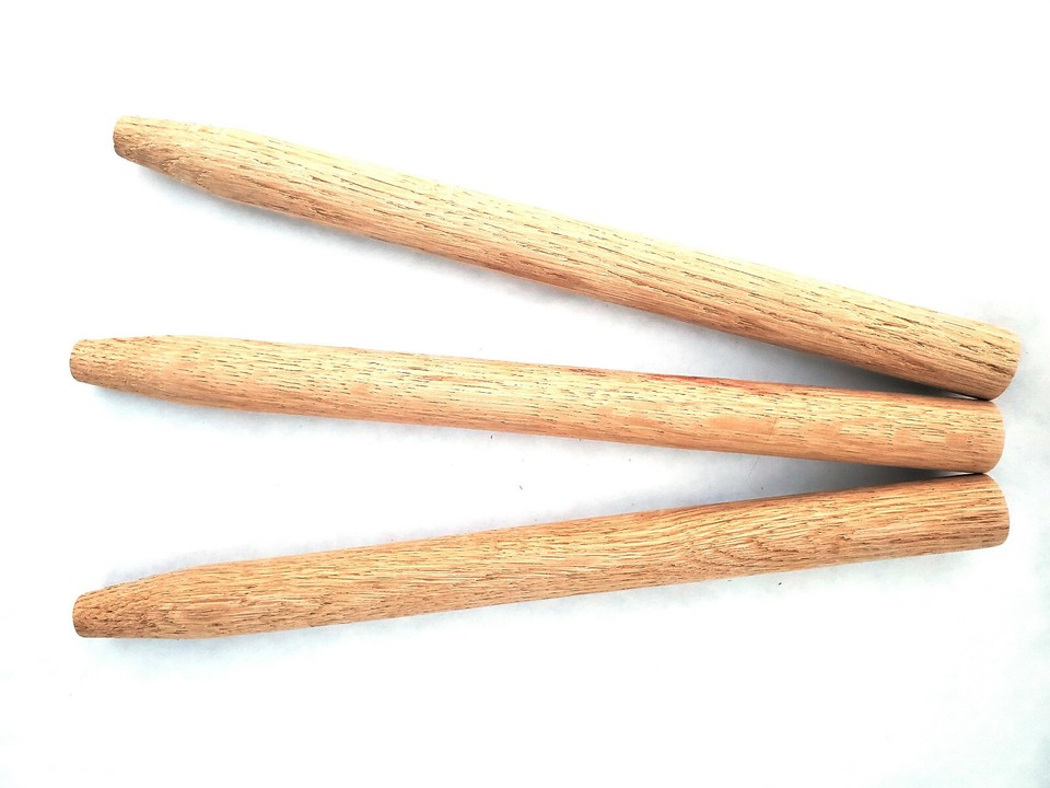 Timber Frame Pegs, Wooden Dowel Pins, Tapered, White Oak, 31/32" x 12 ...