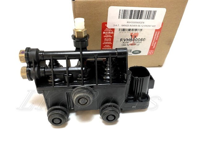 Range Rover L322 06-12 Air Suspension Valve Block Solenoid EAS Front ...