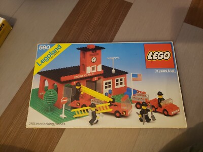 Lego 590 Vintage 1970's engine company | eBay