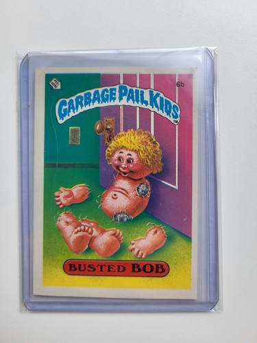 1985 Topps Garbage Pail Kids Series 1 Busted Bob #6b ~ Award ~ OS1 ...
