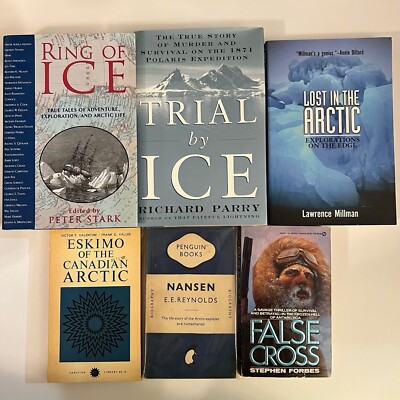 Lot Of 6 Arctic Exploration Books - 3 NEW! | eBay