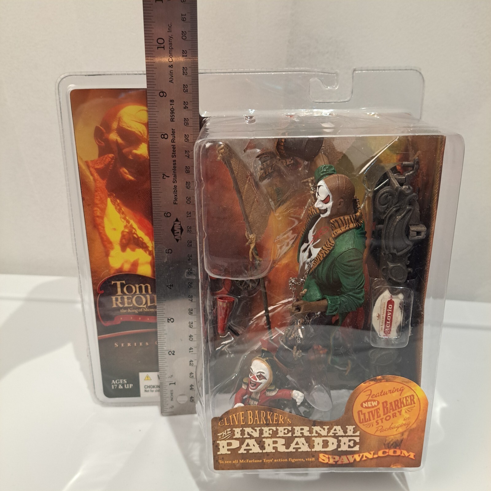 Spawn McFarlane Clive Barker's Infernal Parade Tom Requiem King of ...