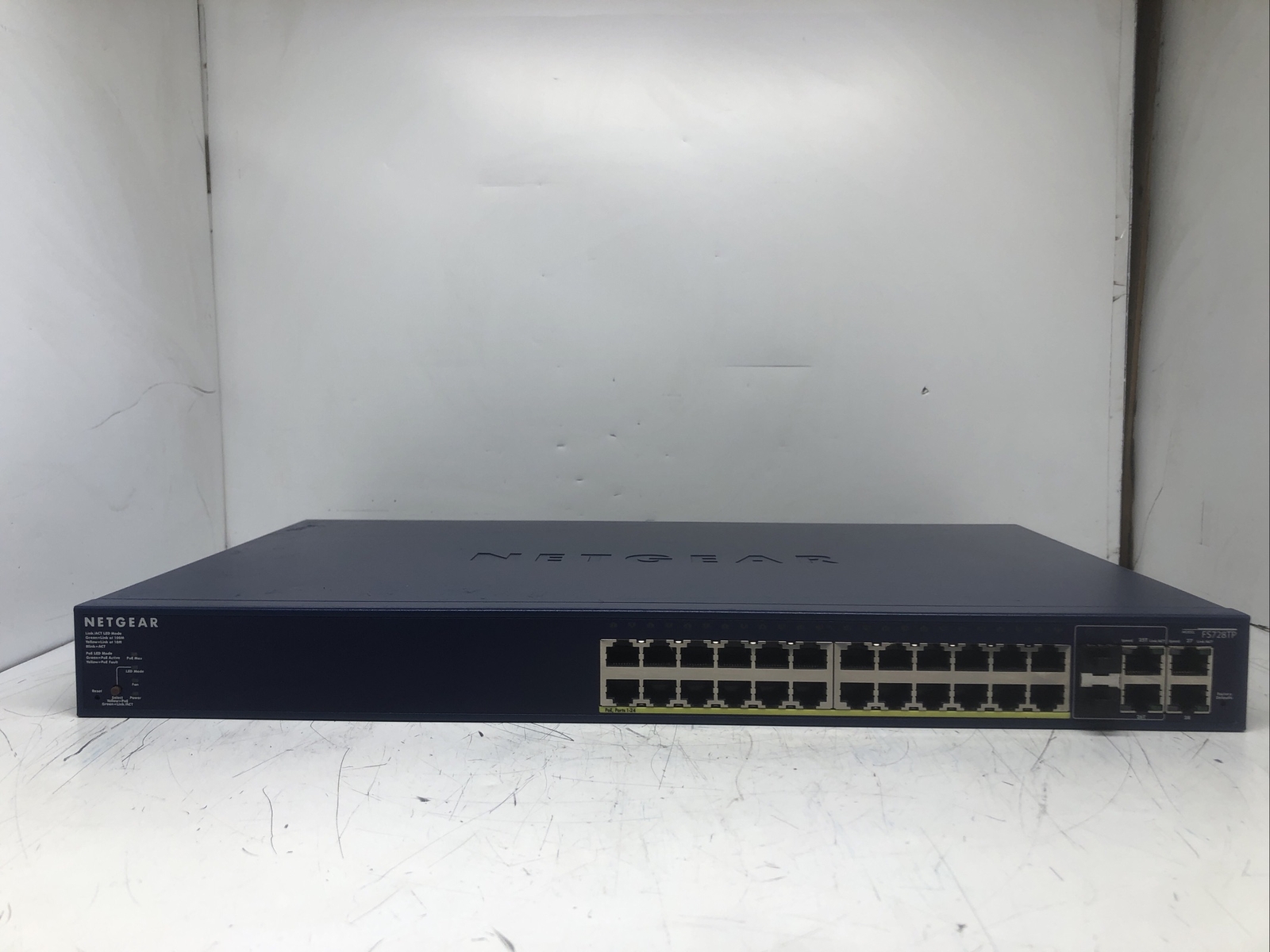 NETGEAR FS728TPV2 ProSafe 24 Port Smart Switch With Poe for sale online ...