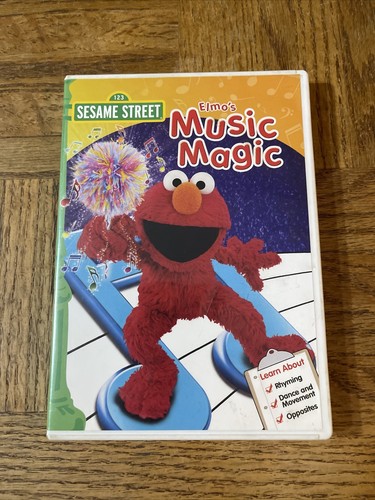 Sesame Street Elmos Music Magic DVD 854392002247| eBay