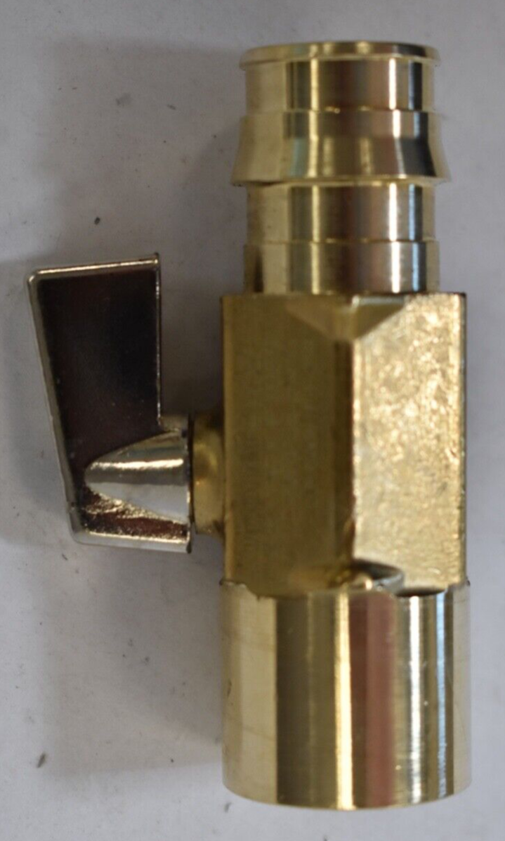 Uponor ProPe/4" Brass Standard Port F1960 200# Ball Valve 3795469 for ...