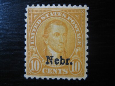 UNITED STATES Sc. #679 scarce mint Nebraska overprint stamp! SCV $90.00 ...