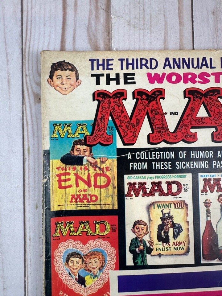 Vintage MAD Magazines!! 1958-1963, Some with Rare Inserts! Choose Your ...