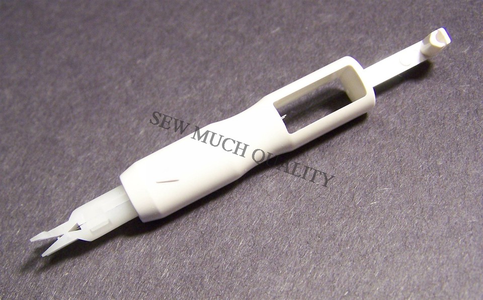 NEEDLE THREADER & INSERTER Universal Double Ended Tool Sewing Serger ...