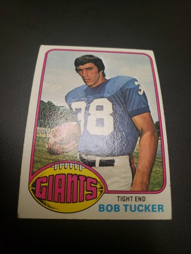 1976 Topps Bob Tucker #417 Set Break New York Giants | eBay