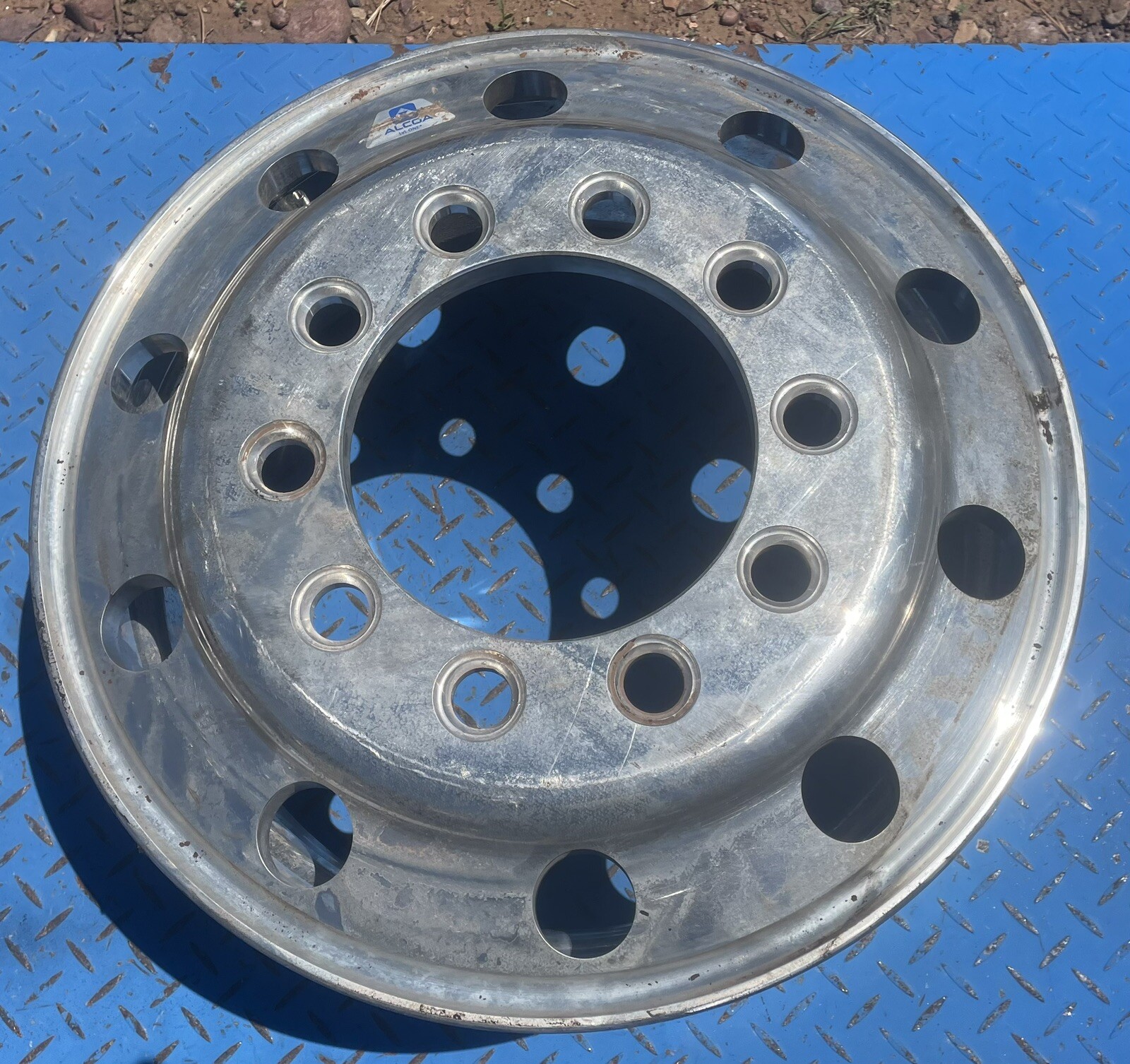 NEW Kenworth Style Alcoa 883117 Aluminum Wheel STUD BUDD 11R/22.5 22 ...