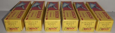 6x BOSCH Zündkerzen W6D1 (W215 T30) Cr-Elektrode - Porsche 911 2.7l ...