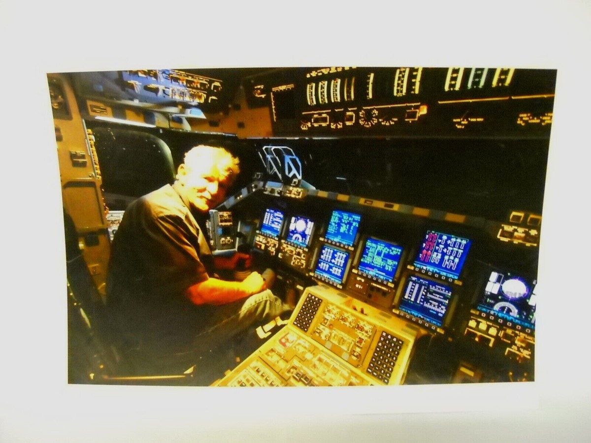 Space Shuttle Cockpit Poster