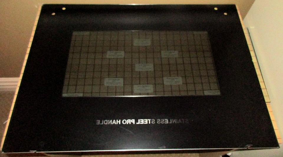 Thermador 30" Oven Door Panel SS 00239016, 00142758, 00239019, 14-38 ...