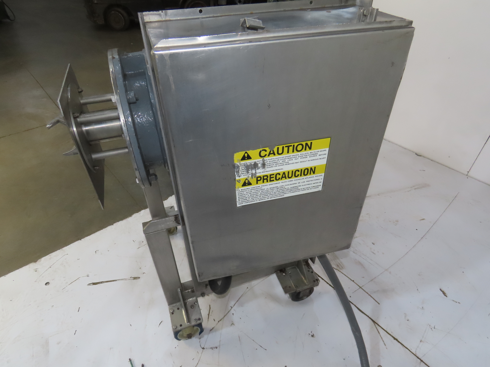 Urschel Comitrol Model 3660 Grinder Chopper Cutter 3540RPM 60HP Motor ...