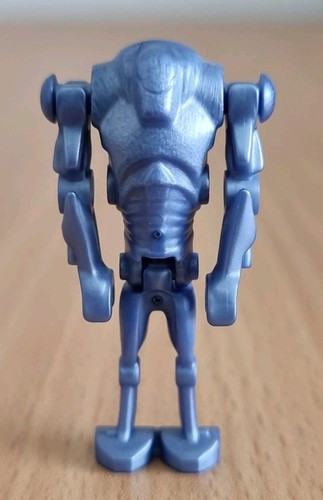 LEGO STAR WARS SUPER BATTLE DROID minifigure SW-0056 PEARL BLUE RARE ...