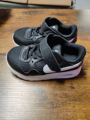 Brand New Nike Air Max SC (TDV) Size 8c Black And White | eBay