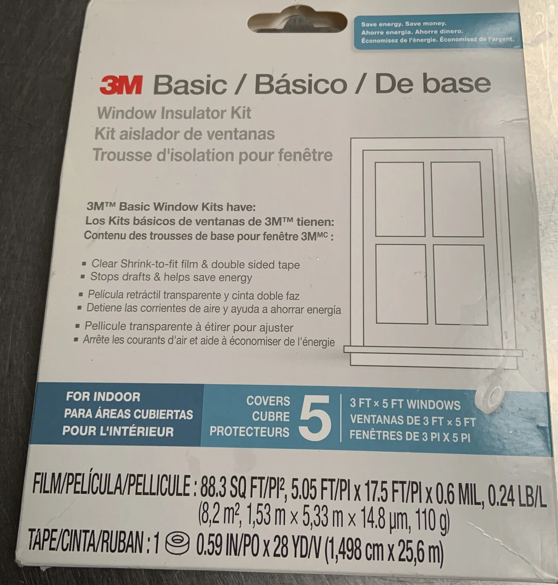 3m Window Insulator Kit
