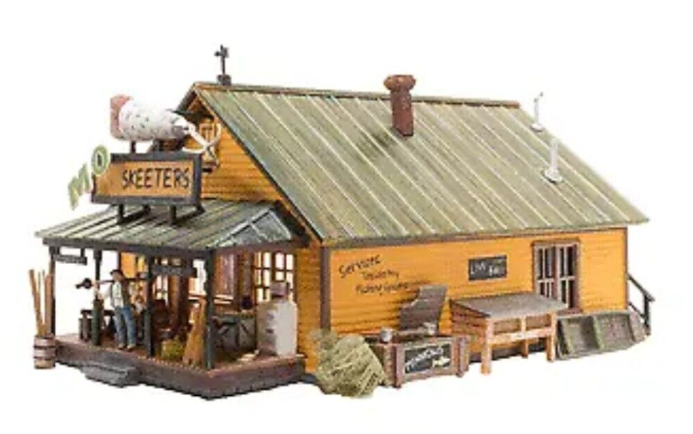 Woodland Scenics Ready & Built HO Scale - Mo Skeeters' Bait & Tackle ...