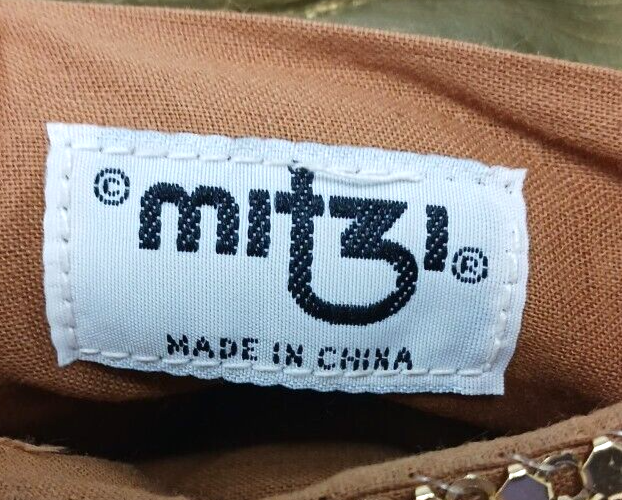 Mitzi Purse Gold Metal Mesh Cross Body Clutch w/Gold Strap Evening ...