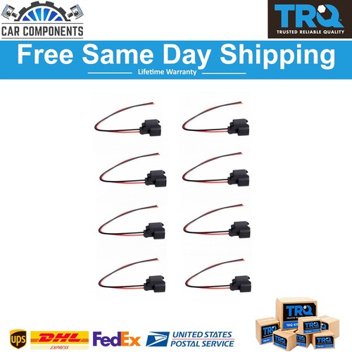 TRQ Fuel Injector Pigtail Harness Kit Set of 8 for Chevy Cadillac Ford ...
