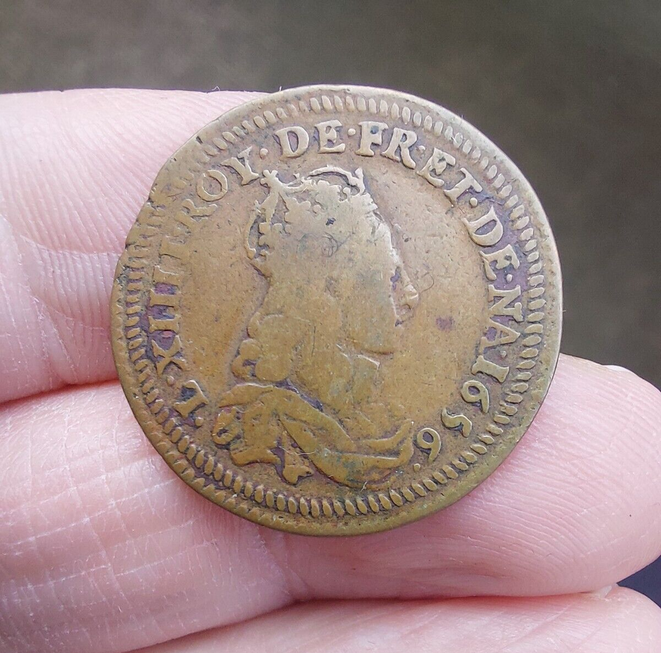Louis XIV ," Test " (After Ciani And Hoffmann) From Farthing Aux Four ...