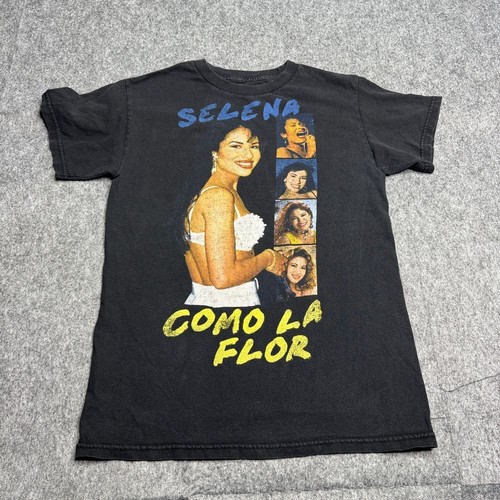 Official Selena Como La Flor Vintage T-Shirt Graphic Band Tee Music ...