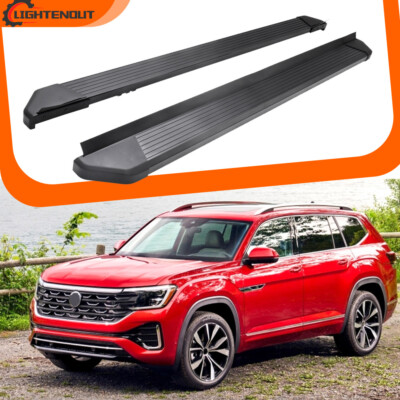 2P Side Steps For Volkswagen VW Atlas 2018-2024 Running Boards Nerf Bar ...