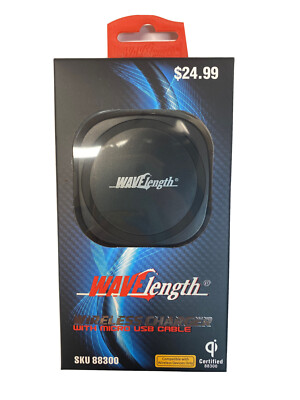 Wavelength Wireless Charger with Micro USB Cable - BRAND NEW - | eBay