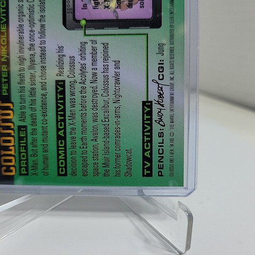 Colossus #25 - 1995 Fleer Ultra X-Men Peter Rasputin Andy Kubert ...