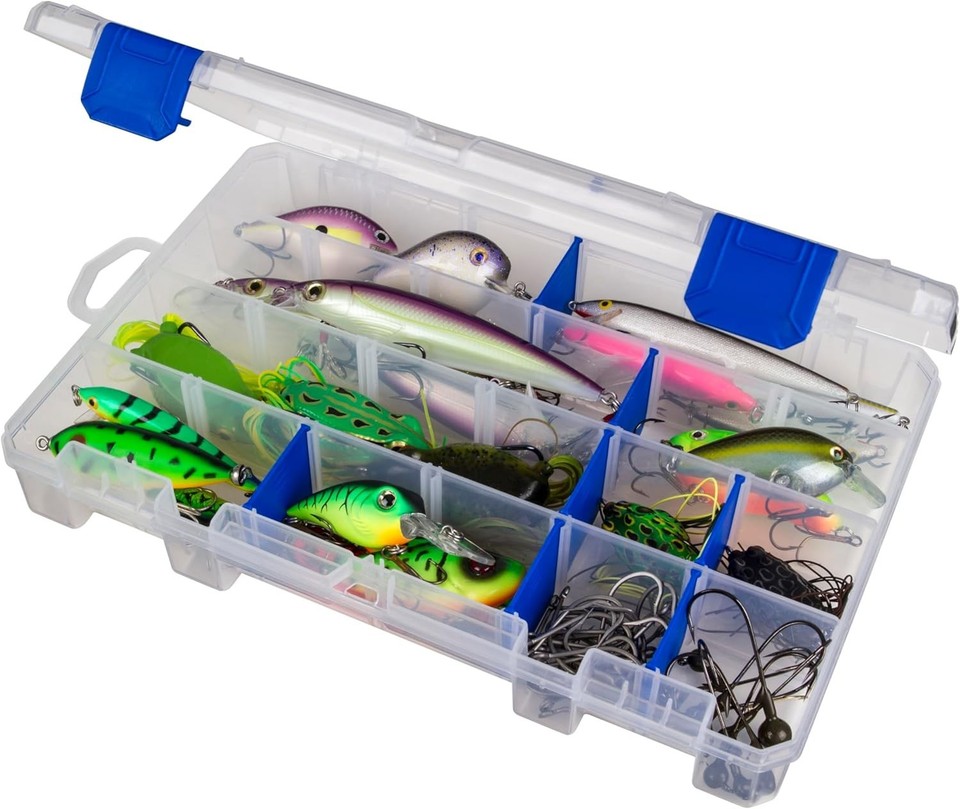 Outdoors 4007 Tuff Tainer Fishing Tackle Box with Zerust Anti-Rust ...
