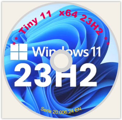 Windows 11 TINY 23H2 für PC´s mit alter 64 BIT Hardware, neue 24er Version ! | eBay.de