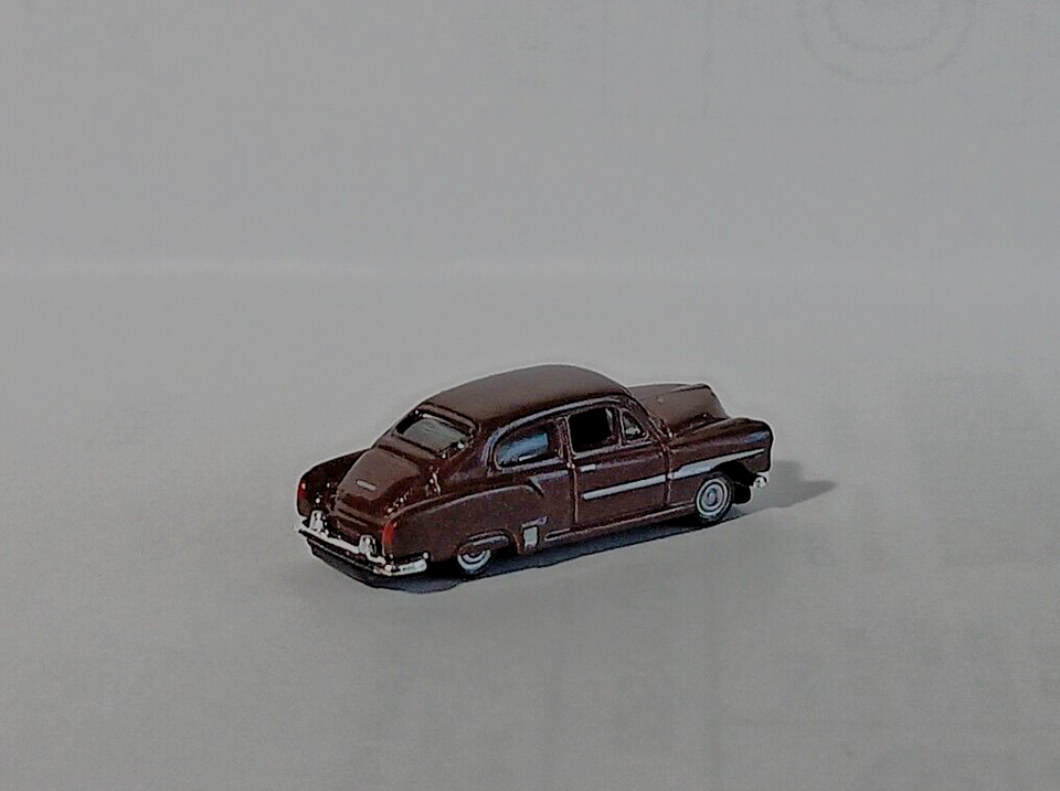 Classic Metal Works Dark Red 1951 Chevrolet Fleetline Sedan N scale | eBay
